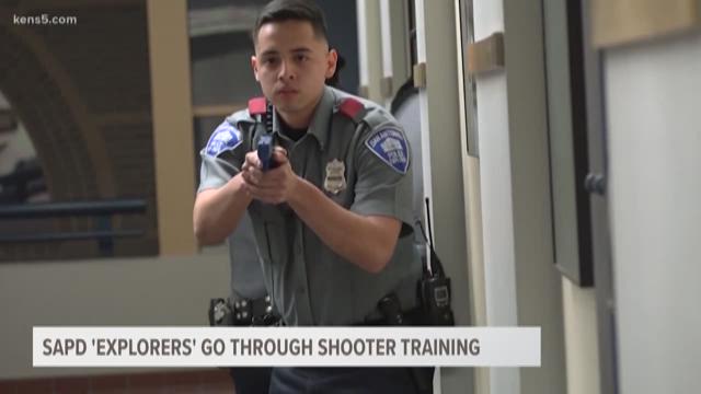 SAPD mentor program holds active shooter training | kens5.com